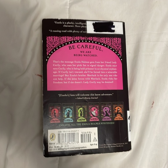 Other | The Case Of The Peculiar Pink Fan By Nancy Springer Enola ...